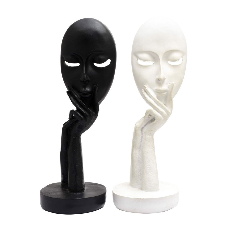 Abstract Face Mask Figurine The Art Of Expression for Home Decor ...
